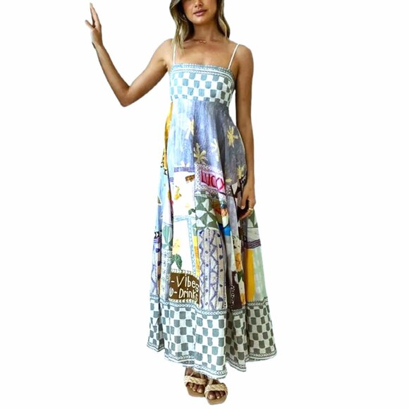 PINK LEMONADE COUTURE | Dresses | Denim Color Dress Blue And White ...